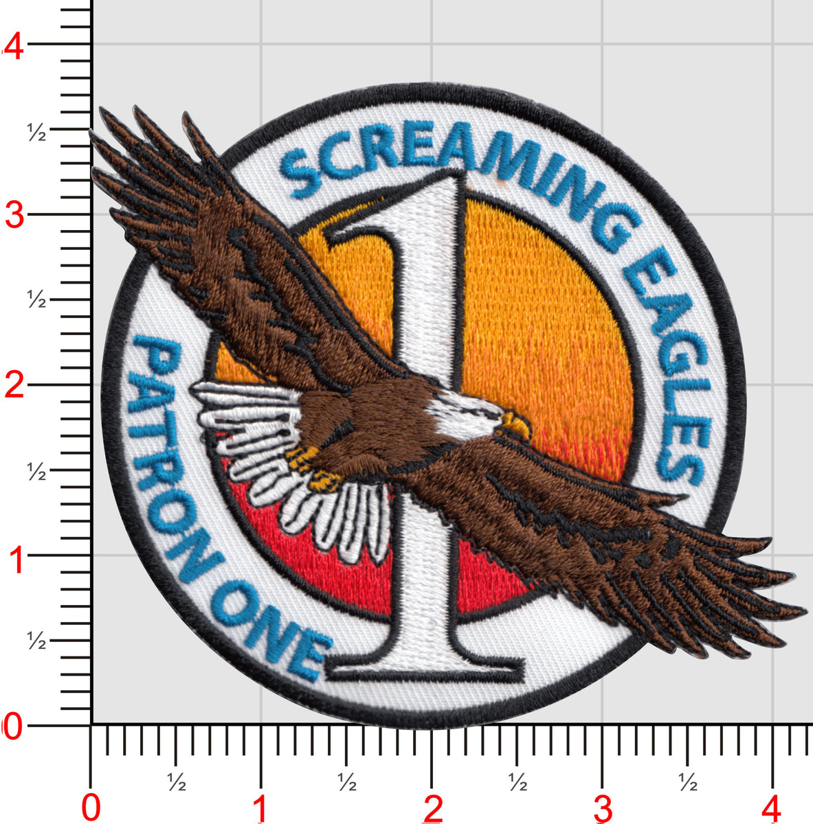 Officially Licensed US Navy VP-1 Screaming Eagles Patch – MarinePatches.com - Custom Patches ...