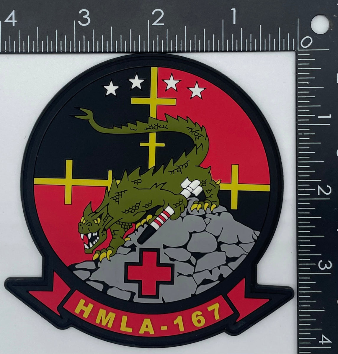 Buy Officially Licensed HMLA-167 W Patch | MarinePatches.com ...