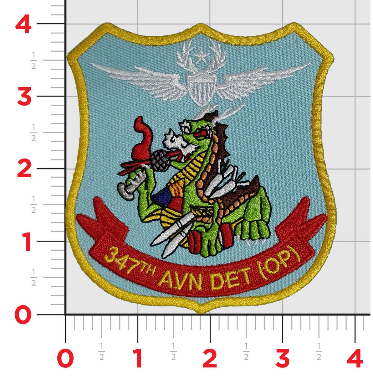 US Army 347th Aviation Vietnam Patch – MarinePatches.com - Custom Patches, Military and Law ...