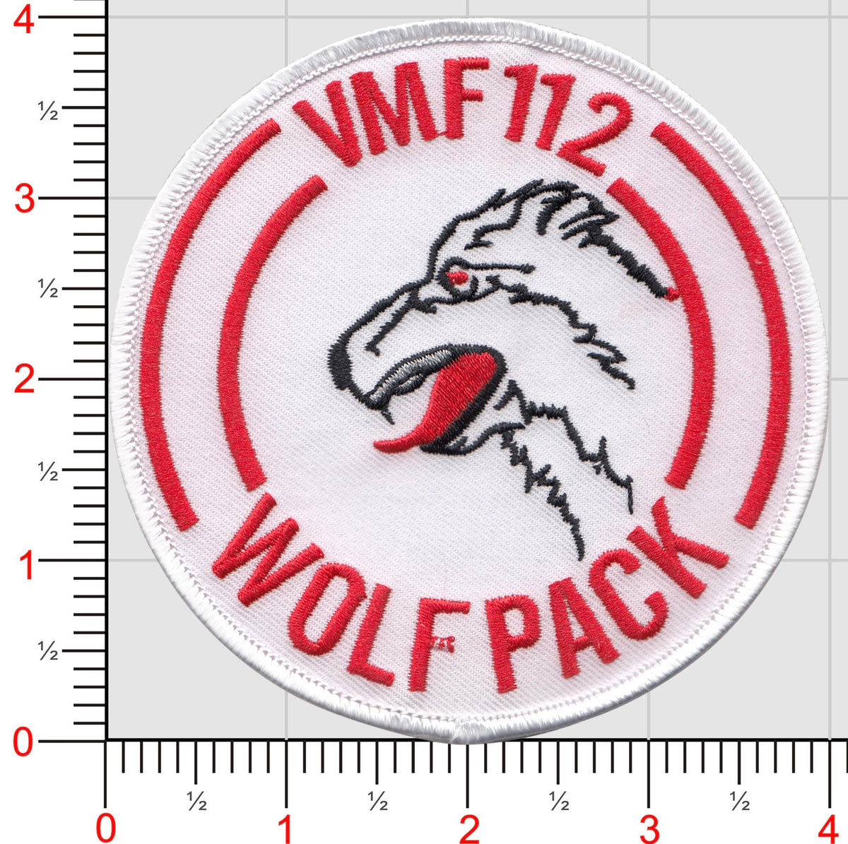 Buy Officially Licensed USMC VMF-1 Patch | MarinePatches.com – MarinePatches.com - Custom ...
