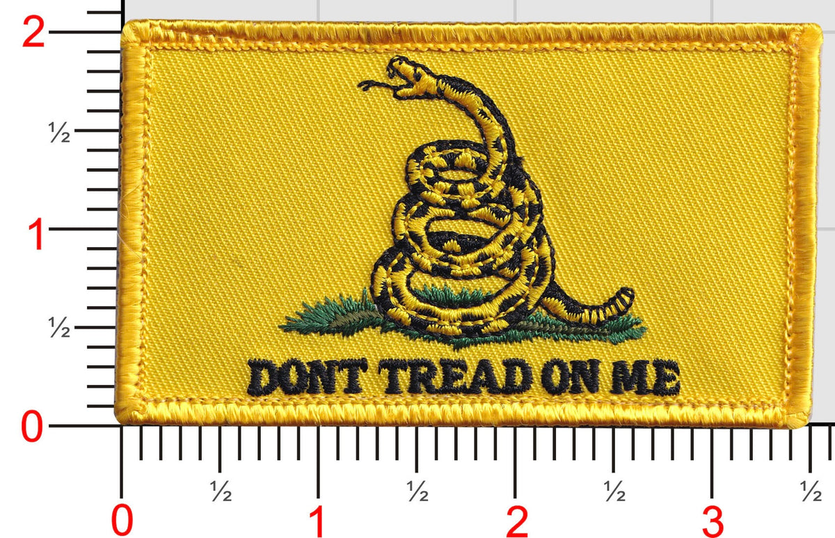 Gadsden Hat Patch Flag (Small) Patch – MarinePatches.com - Custom Patches, Military and Law ...
