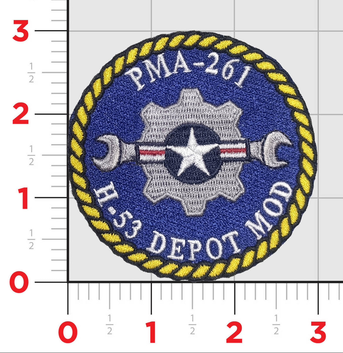 Buy Official PMA-261 H-53 Depot Mo Patch | MarinePatches.com – MarinePatches.com - Custom ...