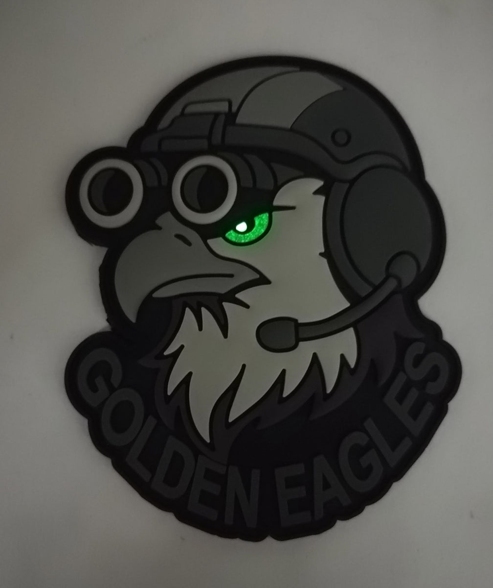 Official VMM-162 Golden Eagles Night Ops PVC Patch – MarinePatches.com - Custom Patches ...