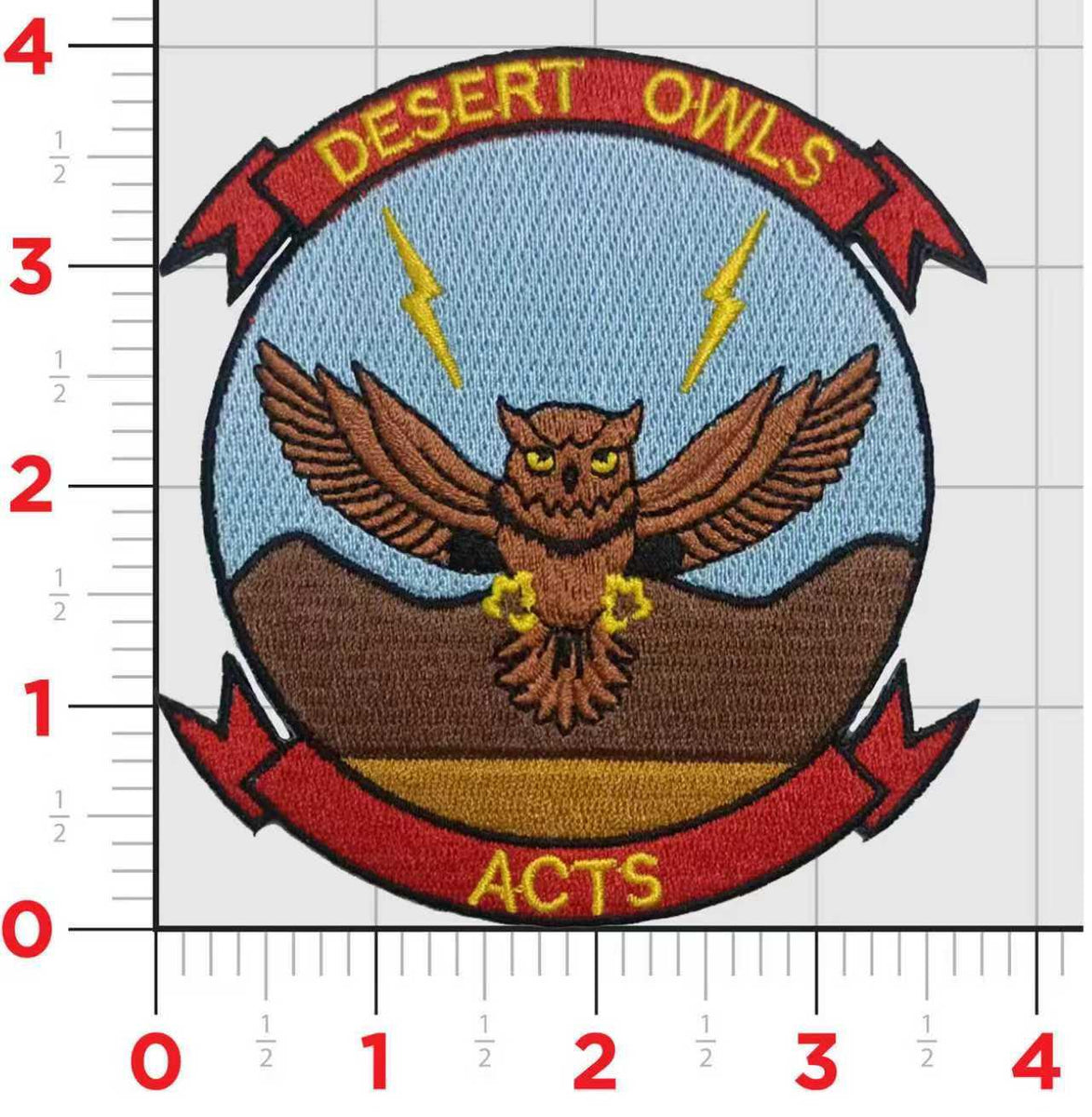 Officially Licensed USMC 29 Palms Air Control Training Squadron ACTS D – MarinePatches.com ...