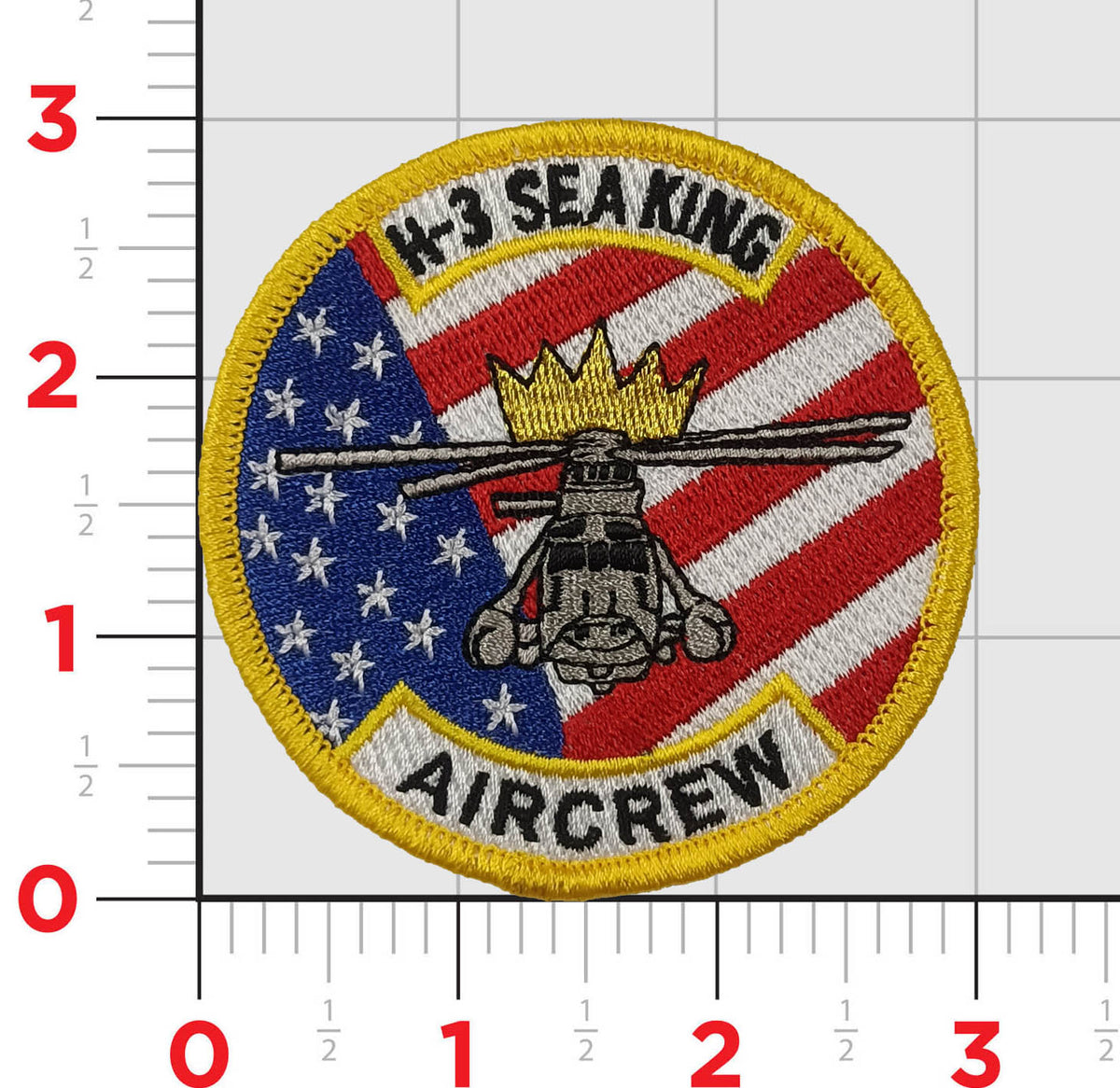 Buy H-3 Sea King Patches Patch | MarinePatches.com – MarinePatches.com - Custom Patches ...