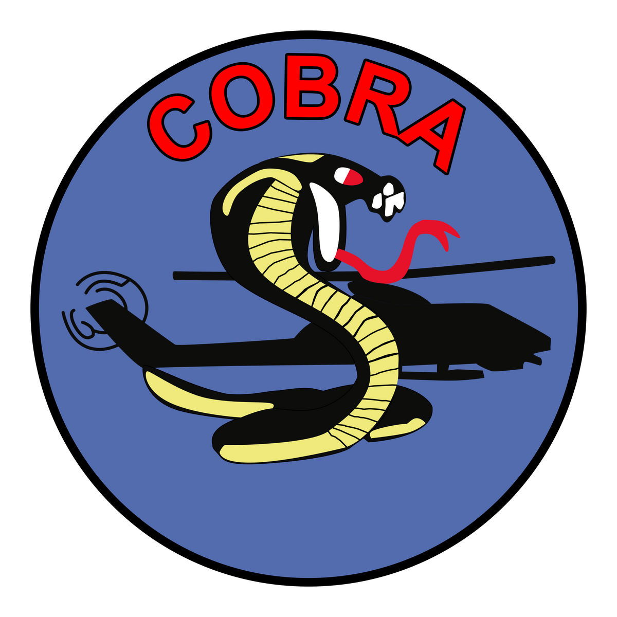 Buy US Army AH-1 Cobra Sticker Patch | MarinePatches.com – MarinePatches.com - Custom Patches ...