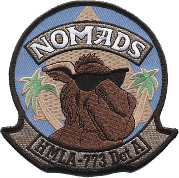 Official HMLA-773 DET A NOMADS Squadron Patch – MarinePatches.com ...