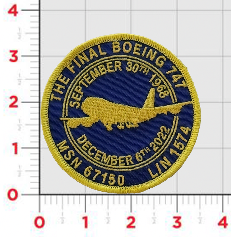 Buy Atlas/Boeing Final 747 Patch | MarinePatches.com – MarinePatches.com - Custom Patches ...