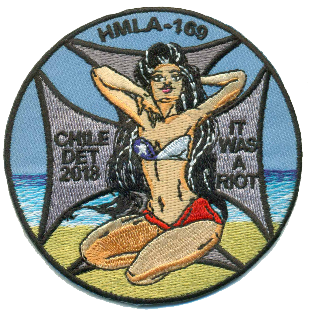 Buy Official HMLA-169 Vipers Chile Patch | MarinePatches.com ...