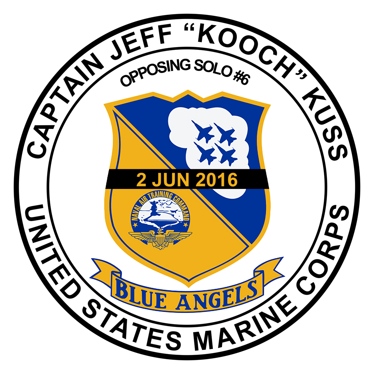 Shop The Capt. Kuss Memorial Patches & Stickers – MarinePatches.com ...