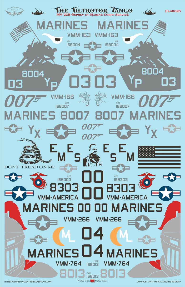 Model Aircraft Decals – MarinePatches.com - Custom Patches, Military ...