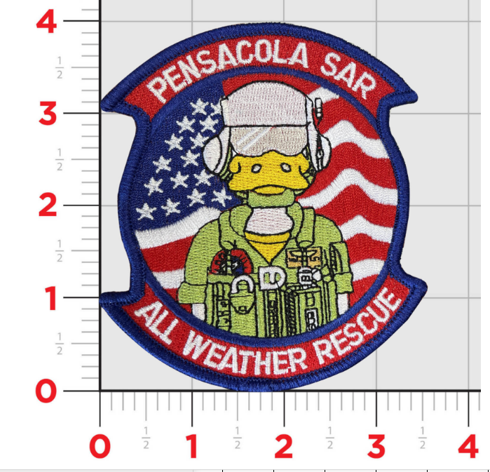 Buy Official Pensacola SAR All Wea Patch | MarinePatches.com ...