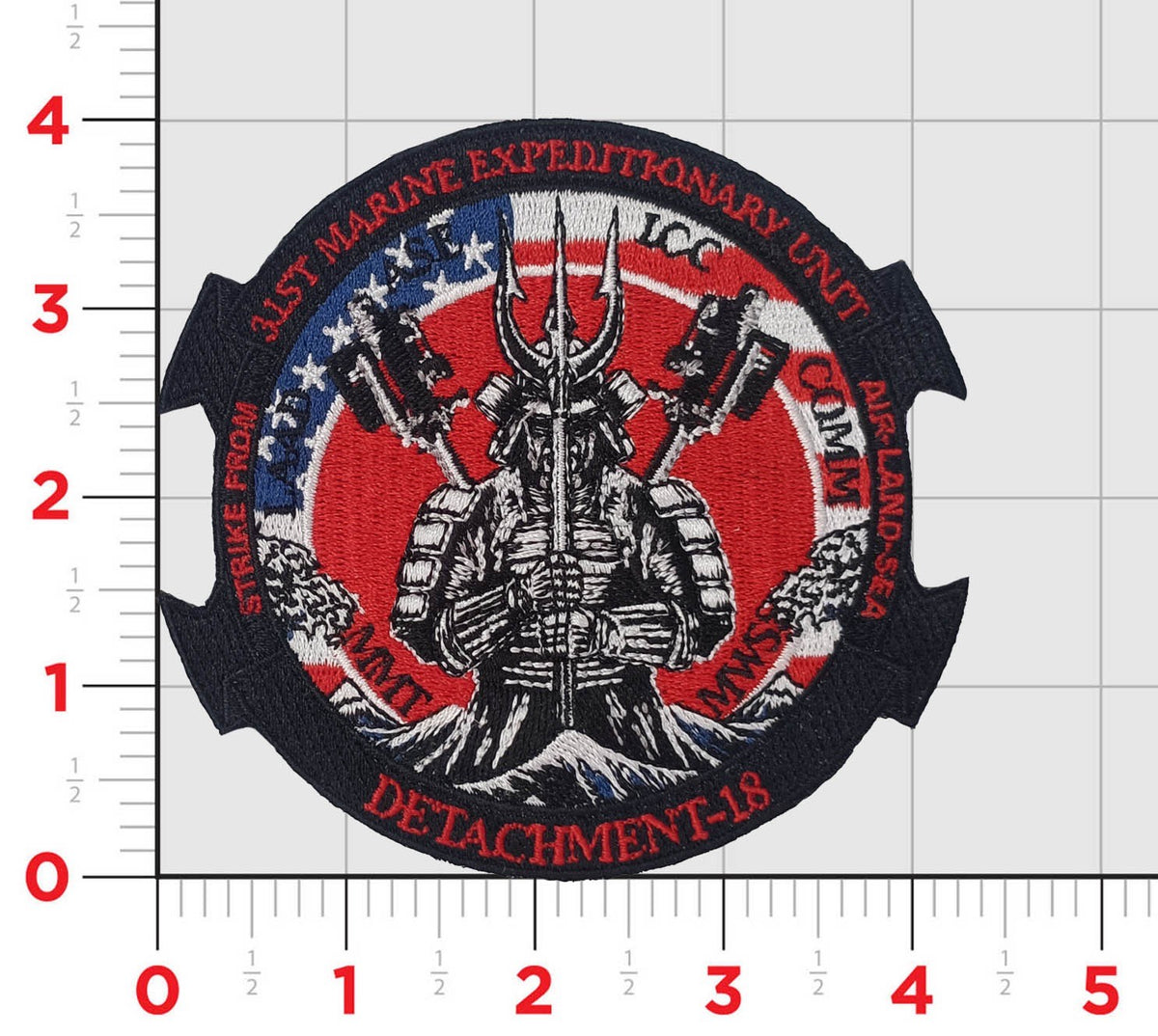 Official 31st MEU Det 18 Patch – MarinePatches.com - Custom Patches ...