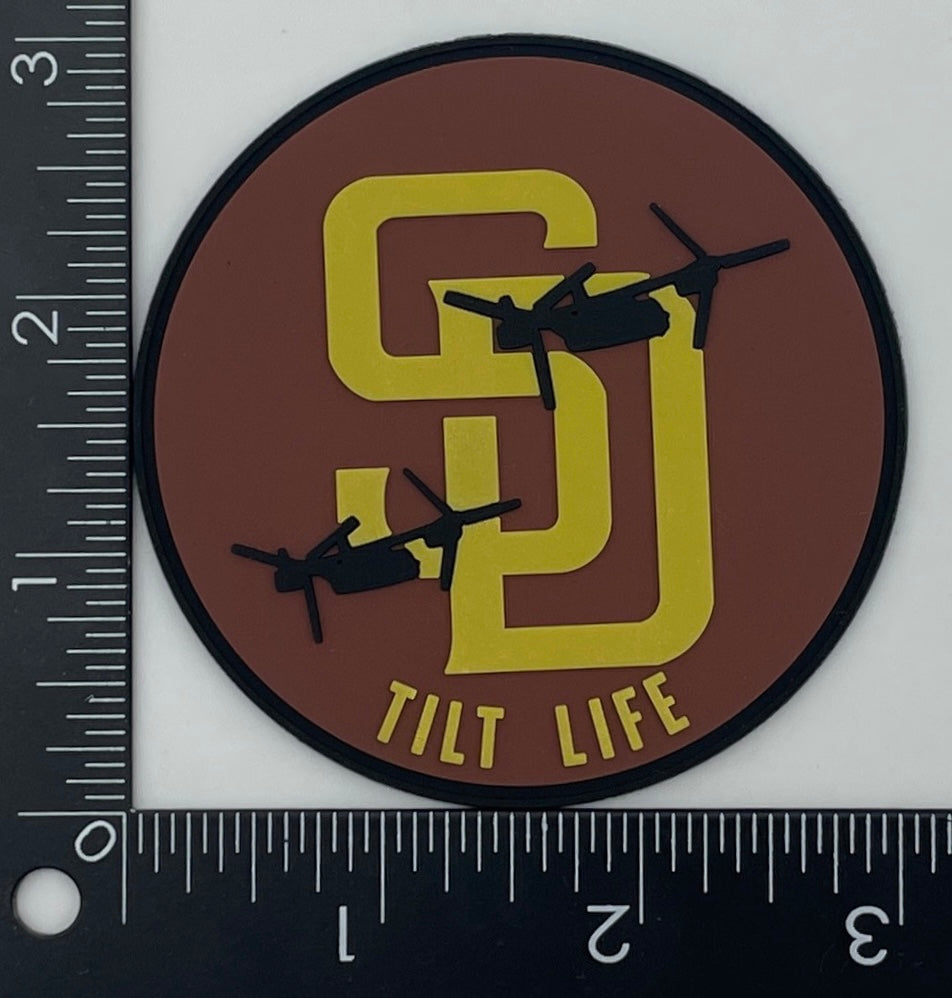 Buy San Diego Tilt Life PVC Patch | MarinePatches.com – MarinePatches ...