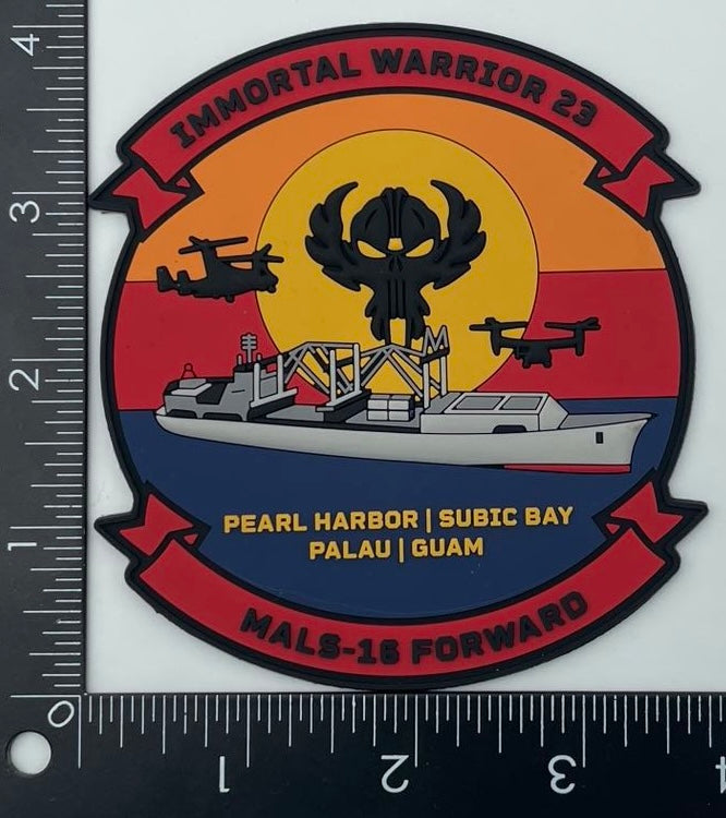 Buy Official MALS-16 Forward PVC P Patch | MarinePatches.com ...