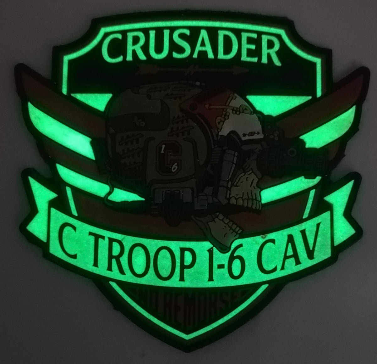 Buy Official 1-6 Cavalry Crusader Patch | MarinePatches.com ...