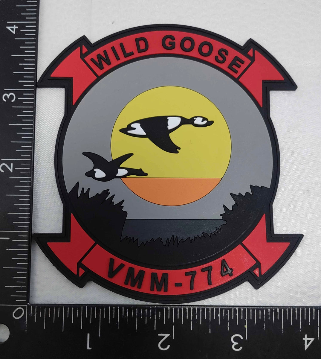Officially Licensed USMC VMM-774 Wild Goose PVC Squadron Patches ...