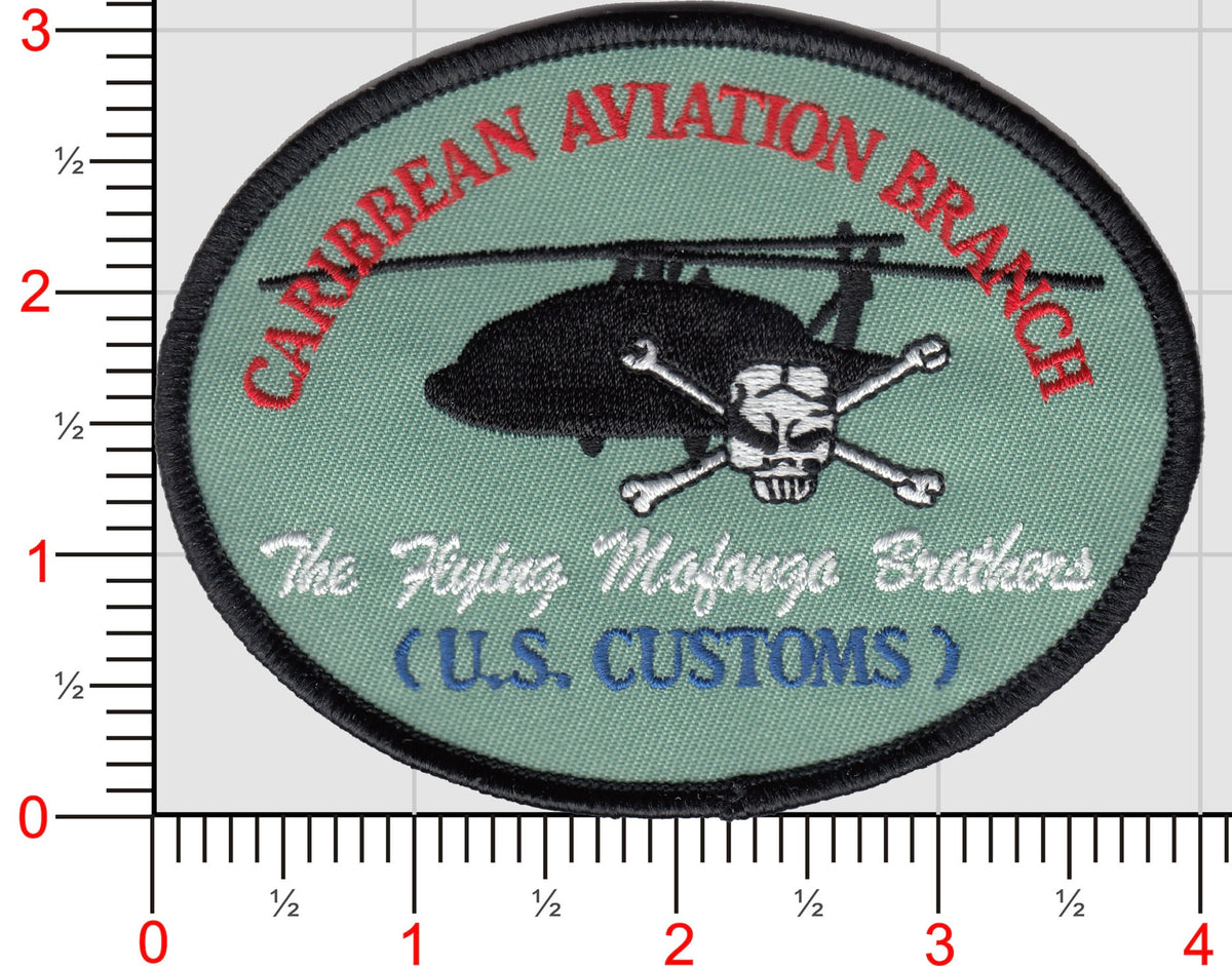 Legacy US Customs Puerto Rico-Flying Mofongo Brothers Patch ...