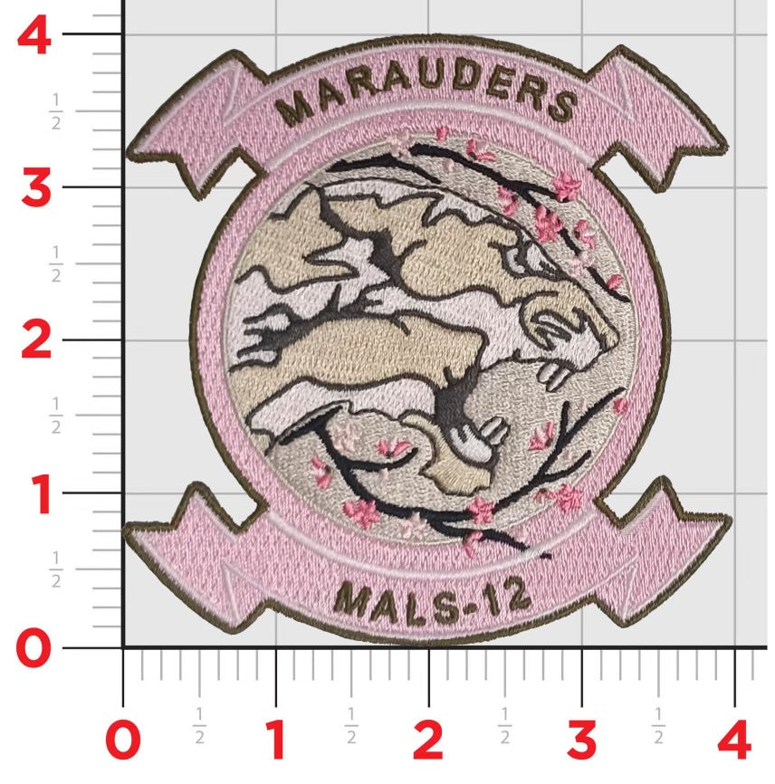 Buy Official MALS-12 Marauders Che Patch | MarinePatches.com – MarinePatches.com - Custom ...