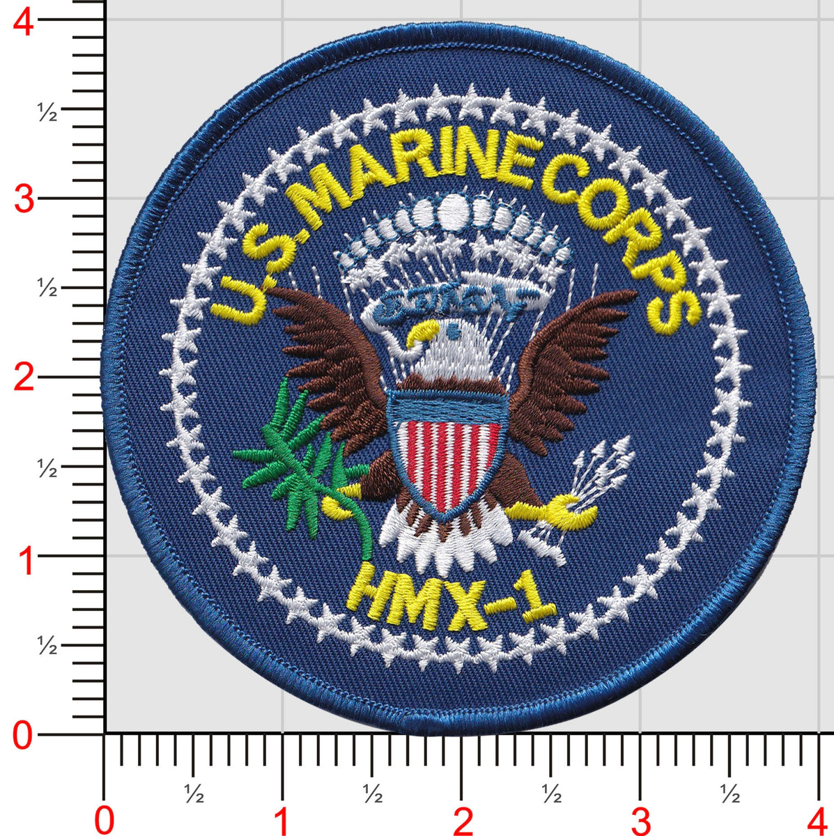Buy Officially Licensed USMC HMX-1 Patch | MarinePatches.com ...