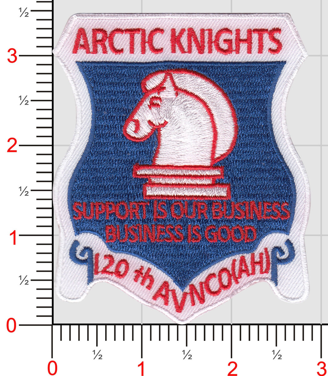 Buy US Army 120th AVN Co Arctic Kn Patch | MarinePatches.com ...