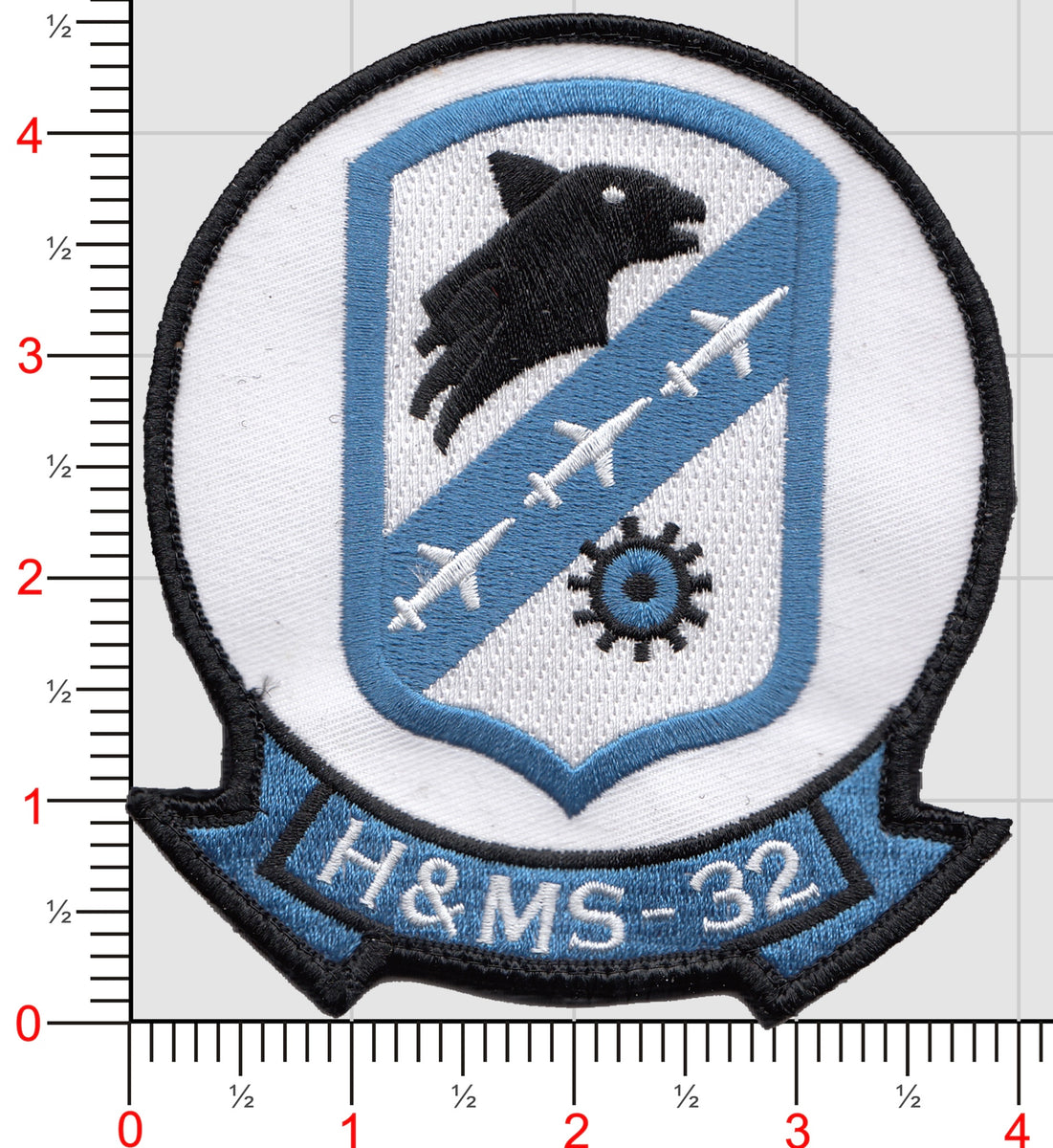 Buy Officially Licensed USMC H&MS Patch | MarinePatches.com ...