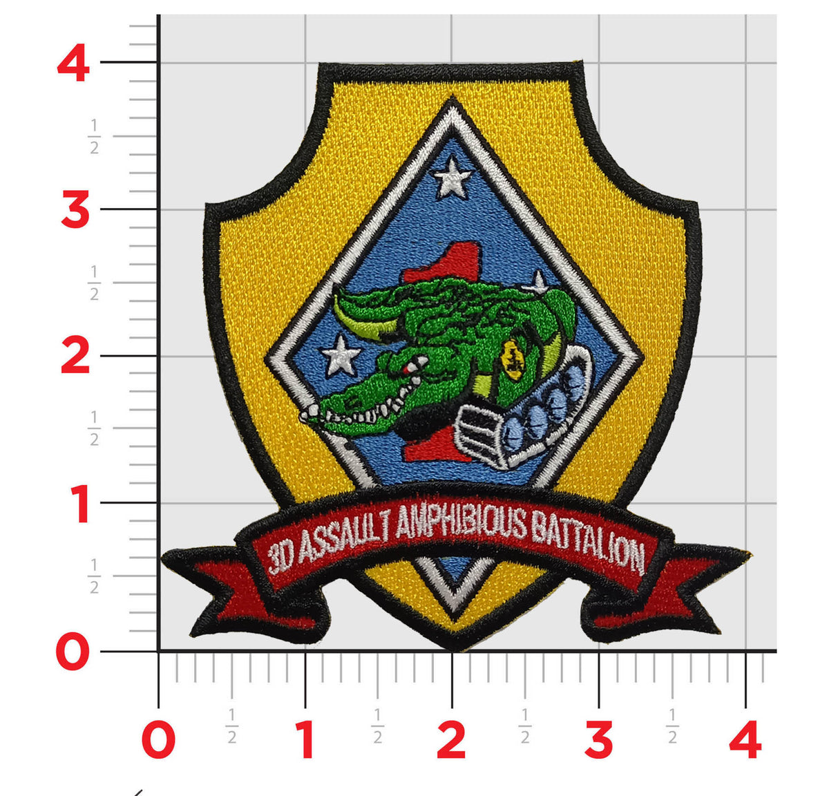 Buy Officially Licensed 3rd Amphib Patch | MarinePatches.com ...
