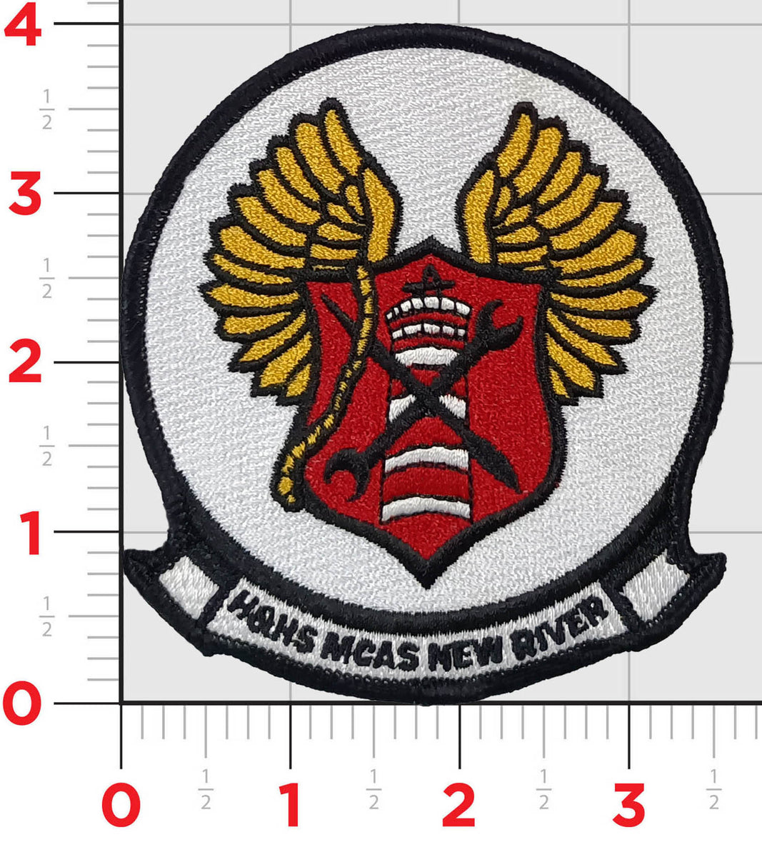 Officially Licensed H&HS MCAS New River Patch – MarinePatches.com ...