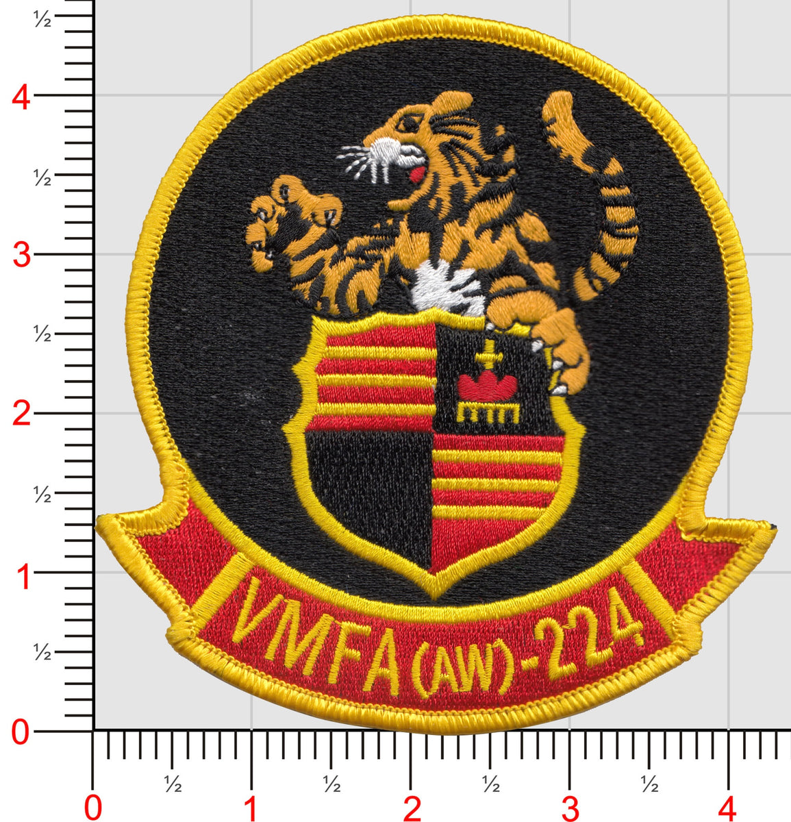 Buy USMC VMFA(AW)-224 Bengals – MarinePatches.com - Custom Patches ...