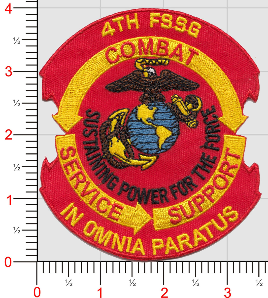 Buy Officially Licensed USMC 4th F Patch | MarinePatches.com ...