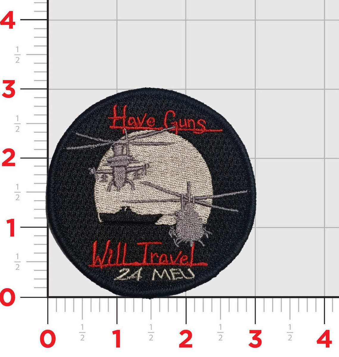 Buy Official HMLA-167 24th MEU Moo Patch | MarinePatches.com ...