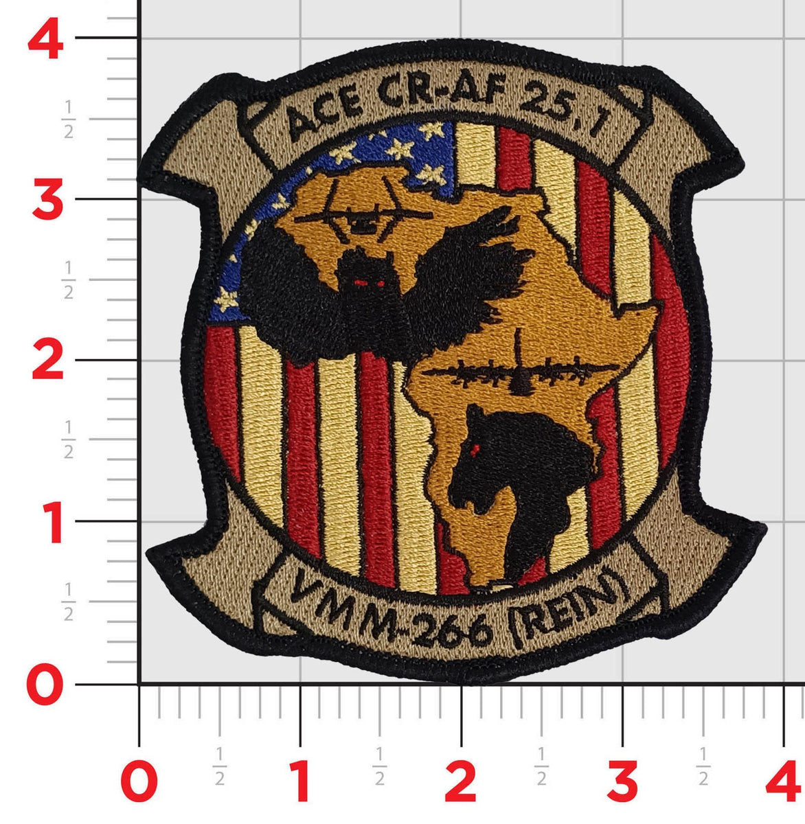 Buy Official VMM-266 Africa 25.1 P Patch | MarinePatches.com ...