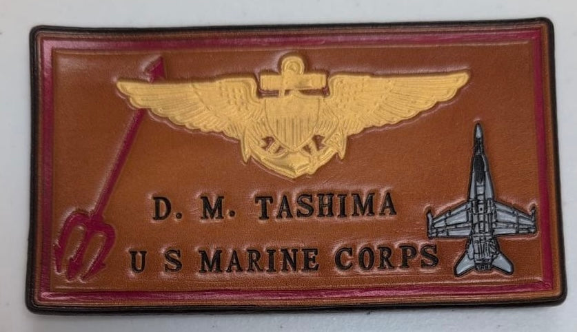 Officially Licensed VMFA-232 Red Devils Leather Chest Patch ...