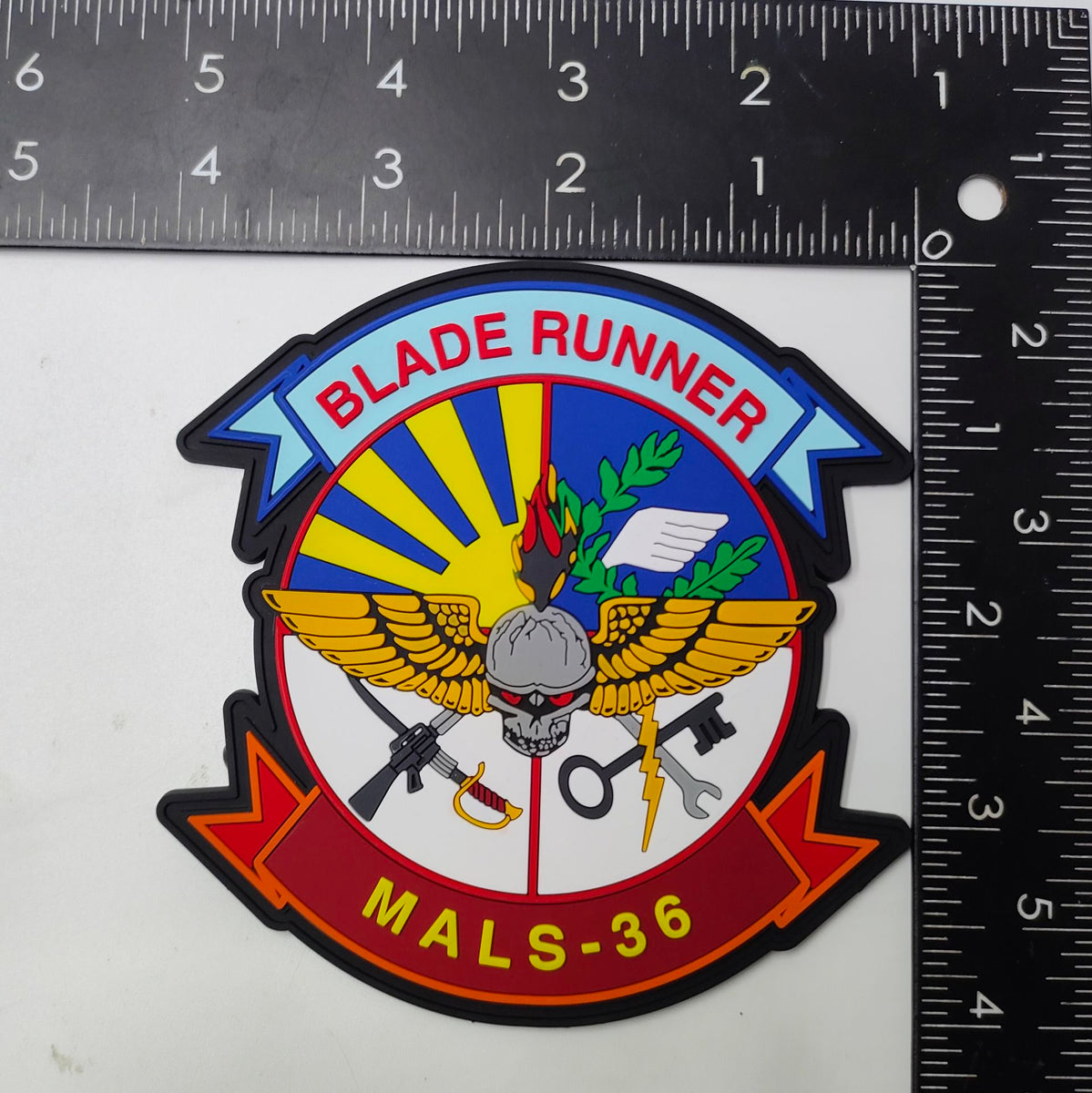 Official MALS-36 Blade Runner Ordnance PVC patch – MarinePatches.com ...