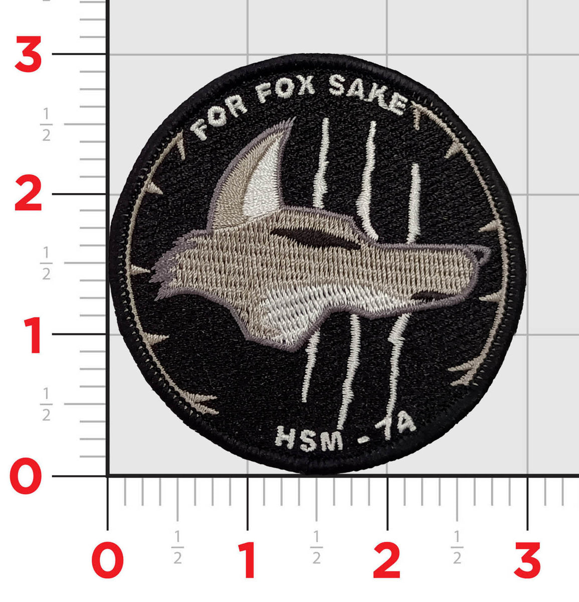 HSM-74 Swamp Fox For Fox Sake Shoulder Patches – MarinePatches.com ...