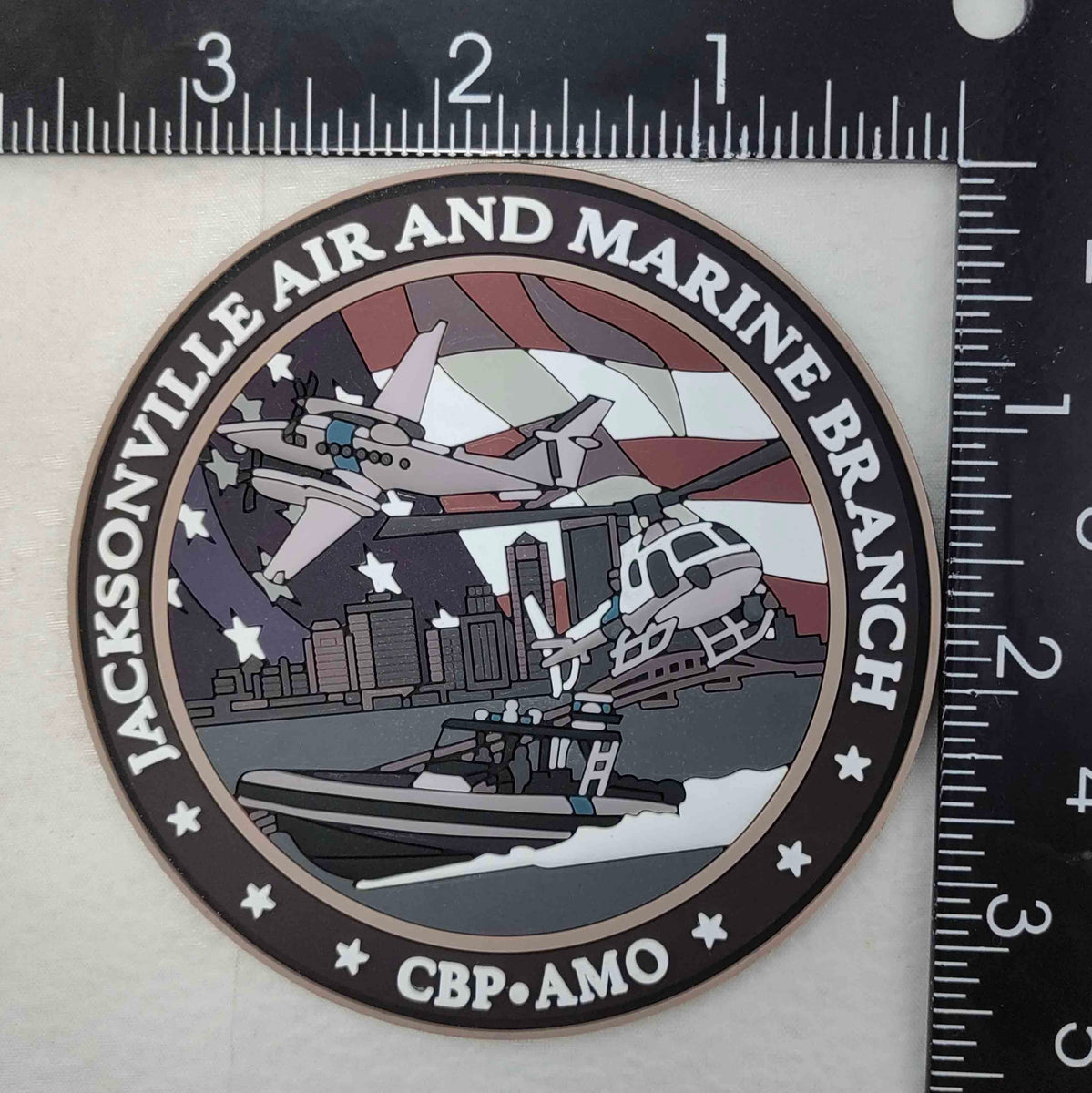 Official CBP Air & Marine Jacksonville AMO 2024 PVC patch ...
