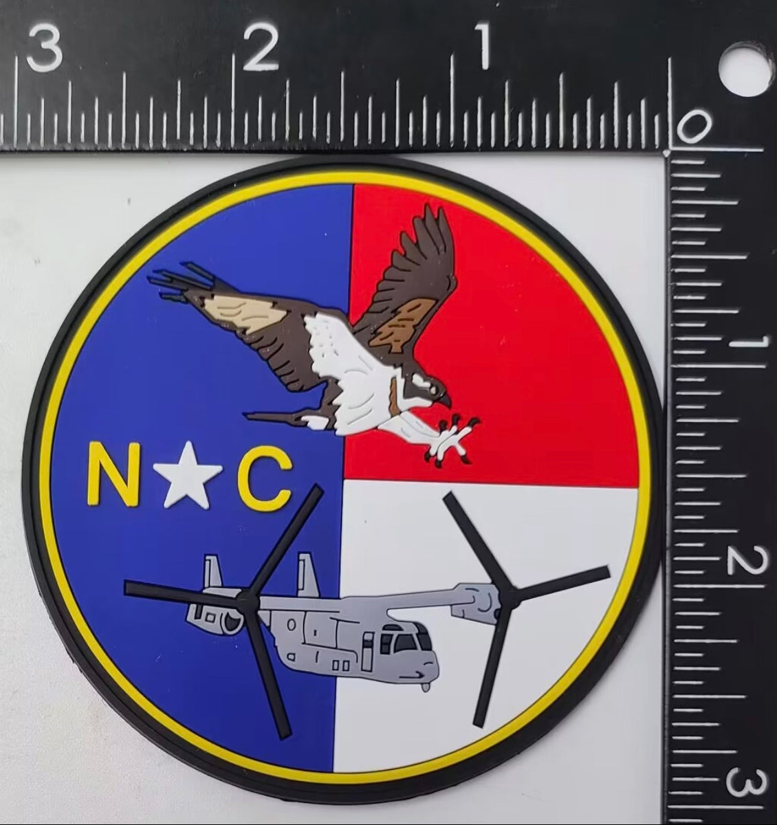 Buy V-22 Osprey North Carolina PVC Patch | MarinePatches.com ...