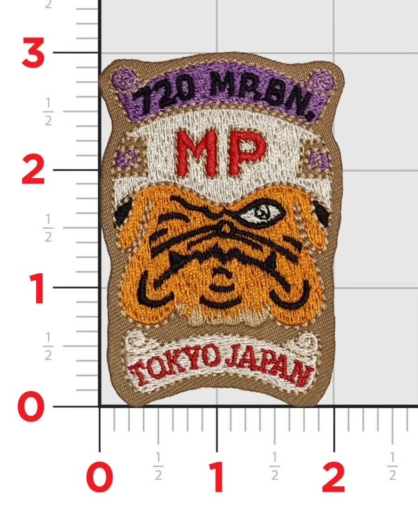 Buy 720th MP Battalion Tokyo Japan Patch | MarinePatches.com ...
