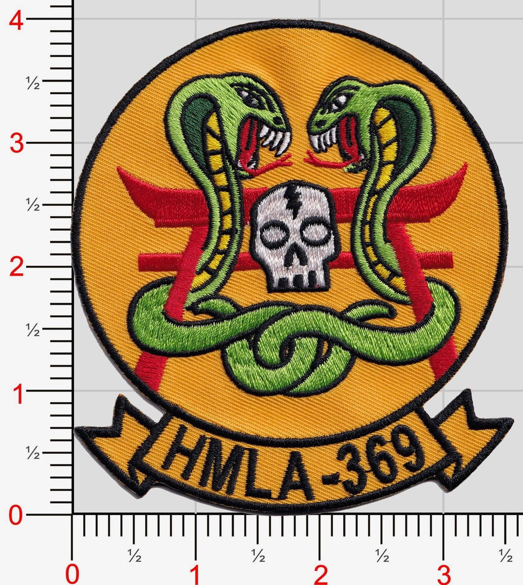 Buy Officially Licensed HMLA-369 G Patch | MarinePatches.com ...