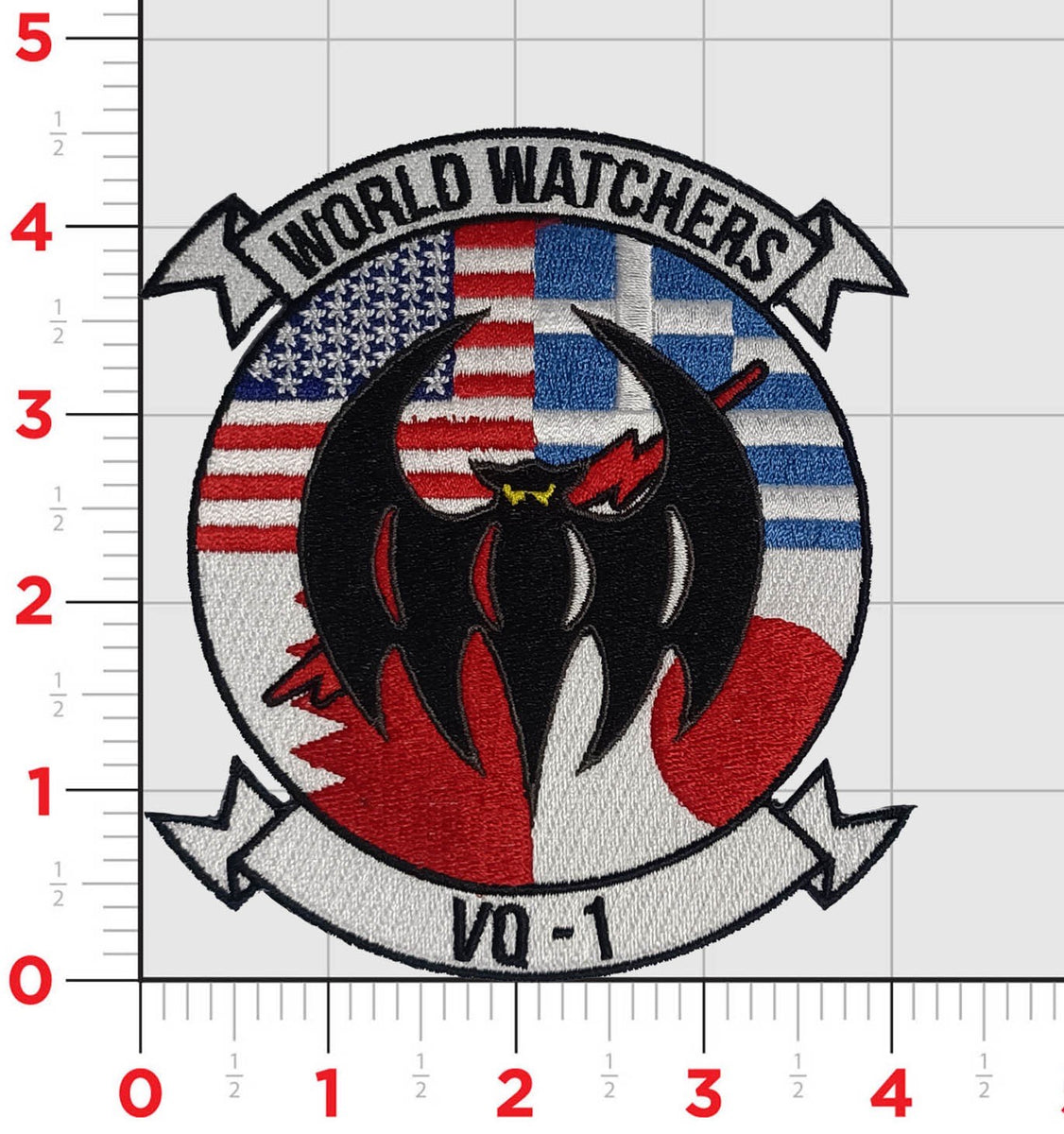 Official VQ-1 World Watchers Worldwide Chest Patch – MarinePatches.com ...