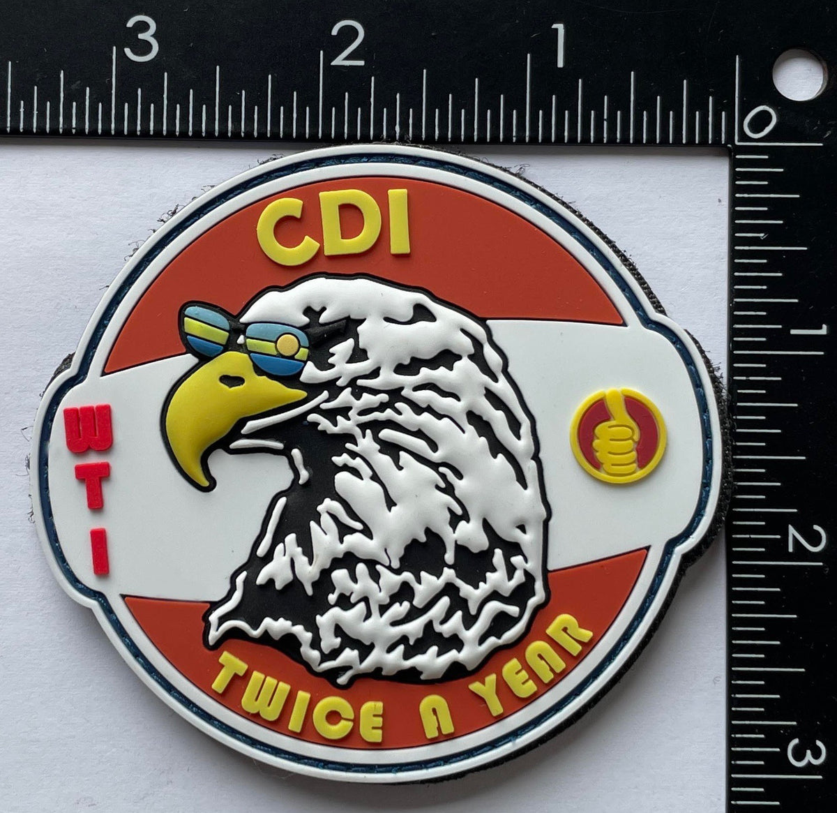 Buy Official WTI Twice a Year Qual Patch | MarinePatches.com ...