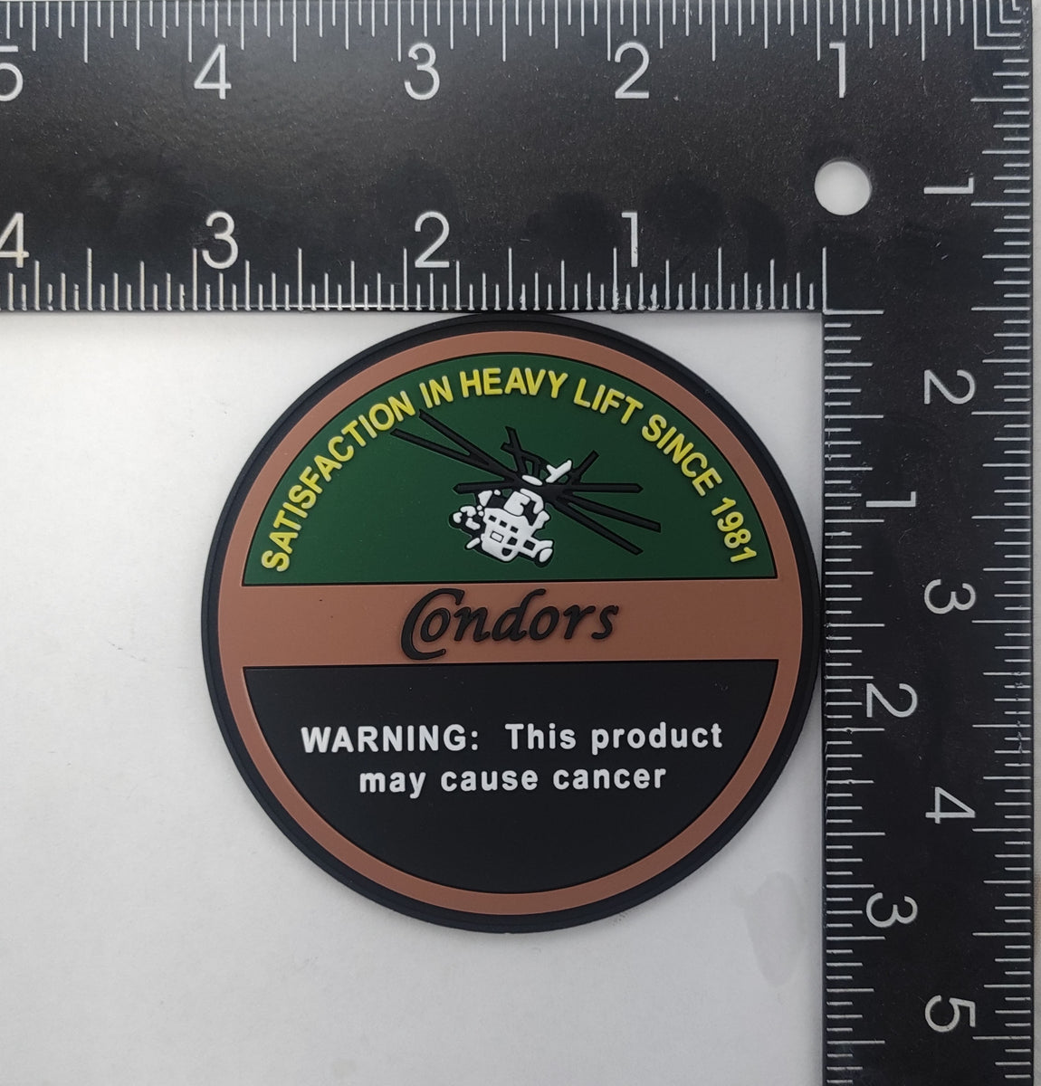 Official HMH-464 Condors PVC Shoulder Patch – MarinePatches.com ...