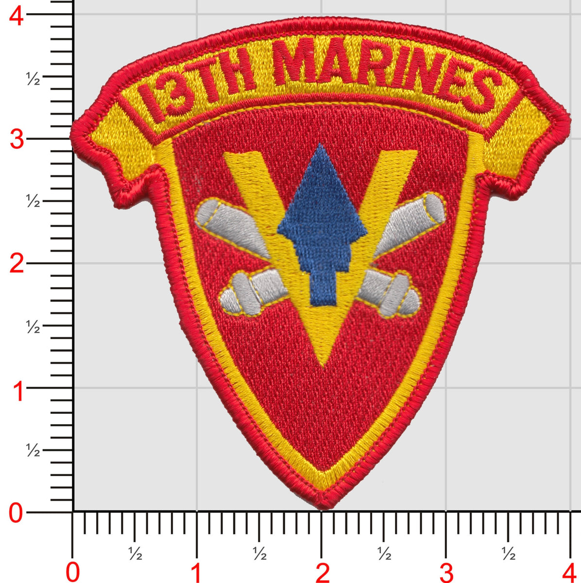Buy Officially Licensed USMC 13th Patch | MarinePatches.com ...