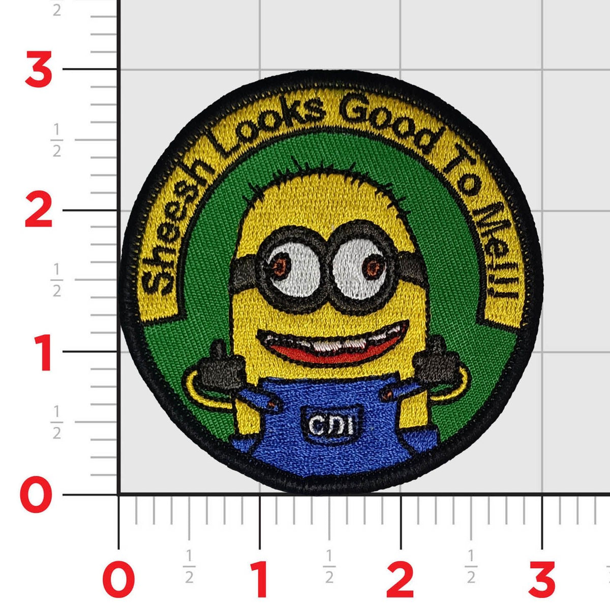 Buy Looks Good To Me Minion CDI Pa Patch | MarinePatches.com ...