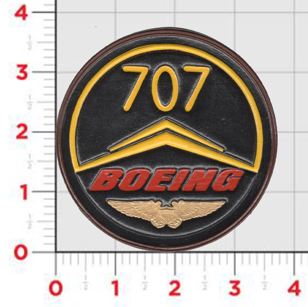 Buy Boeing 707 Leather Patches Patch | MarinePatches.com ...