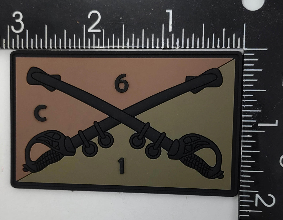 Buy Official US Army 1-6 Cav Crusa Patch | MarinePatches.com ...