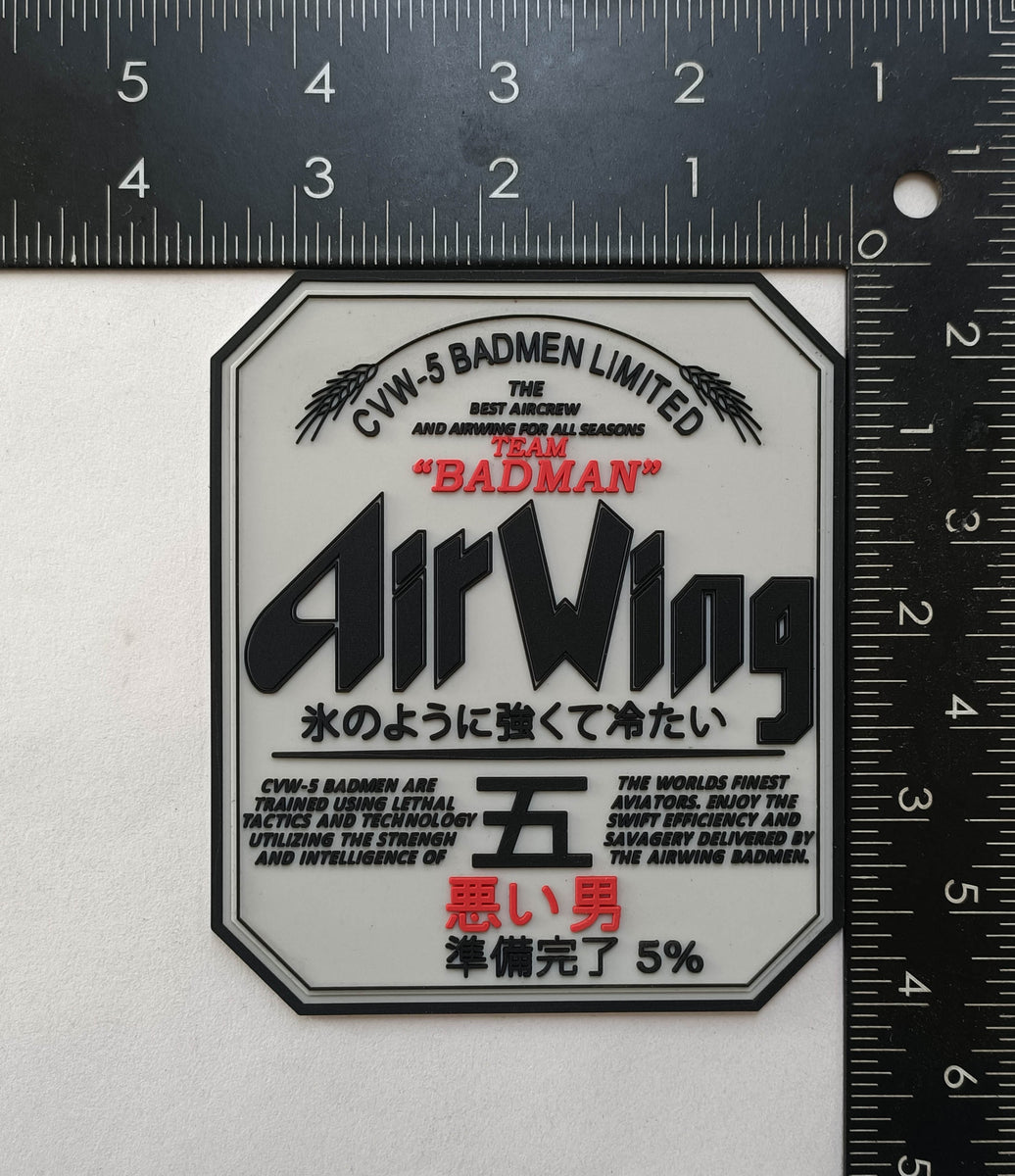 Official Carrier Air Wing CVW-5 Asahi Badmen Patches Patch ...