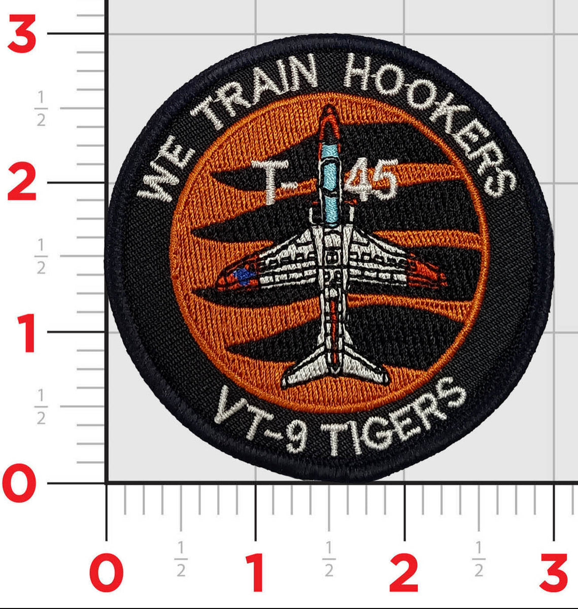 Official VT-9 Tigers Shoulder Patch – MarinePatches.com - Custom ...