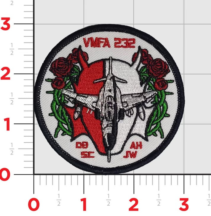 Buy Official VMFA-232 Red Devils F Patch | MarinePatches.com ...