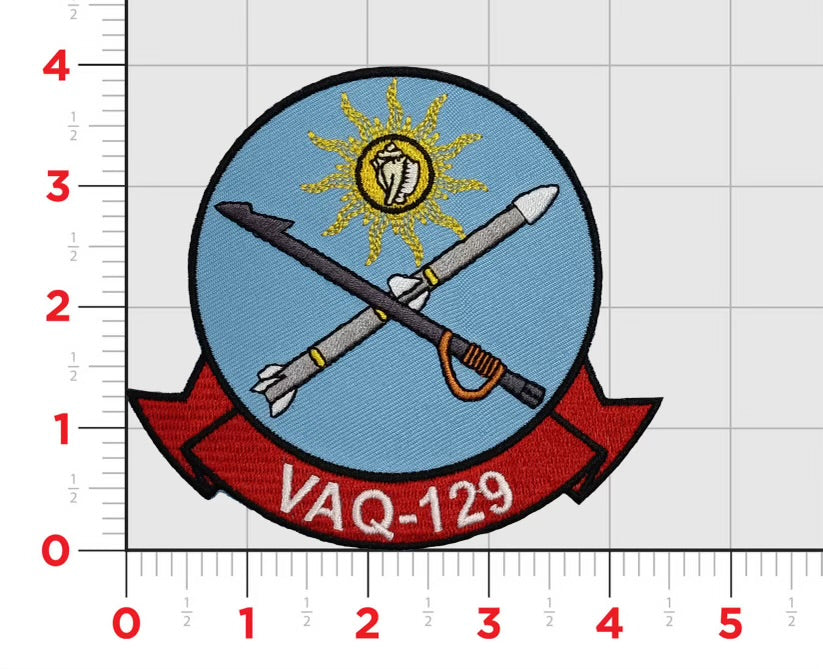 Buy Official VAQ-129 Vikings Key W Patch | MarinePatches.com ...